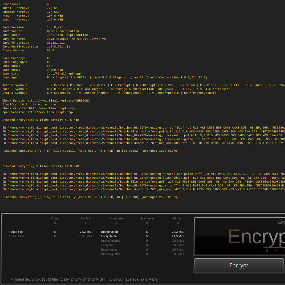 FinalCrypt - Userfriendly - Professional